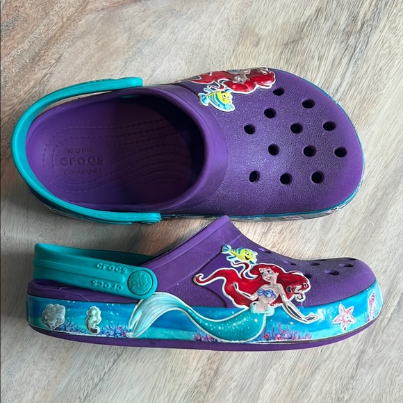 CROCS | Shoes | Crocs Ariel Little Mermaid | Poshmark